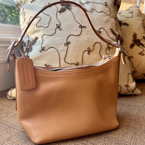 Coach | Bags | Coach Bag Classic Leather In Sandycamel Color | Poshmark